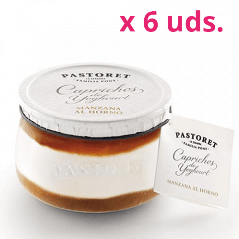 Whimsies of Pastoret Baked Apple Yogurt 6 units