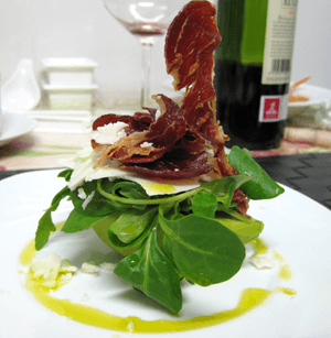 Cómo hacer crujiente de jamón ibérico