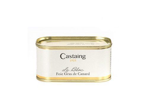 Bloc of foie gras canard Castaing | Calidad Gourmet, gourmet shop online