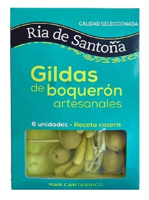 Gildas de boquerón artesanales Ria de Santoña