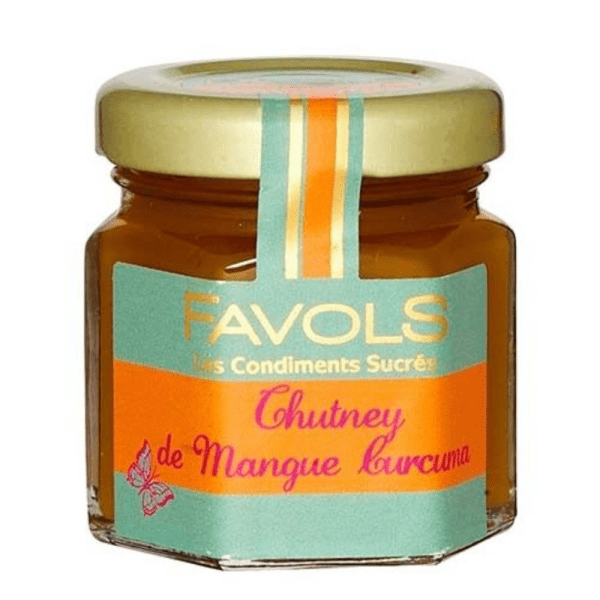 Mango and turmeric chutney Favols