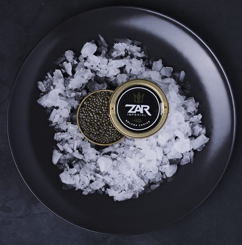 Caviar Beluga iraní Zar Imperial 50 g.