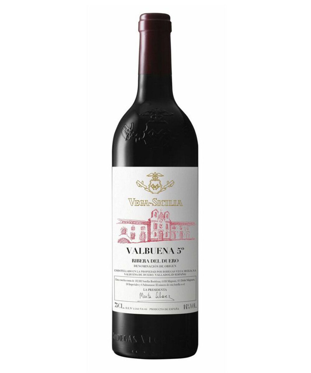 Valbuena 5º Año 2019:Nueva añada de Vega Sicilia